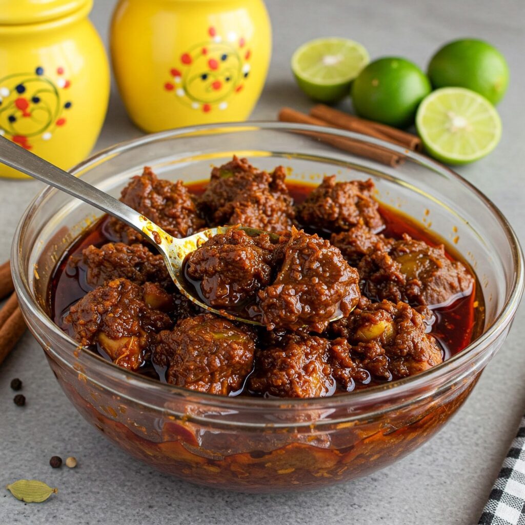 Buy Homemade Mutton Pickle – A Rich, Spicy, and Authentic Delight ...