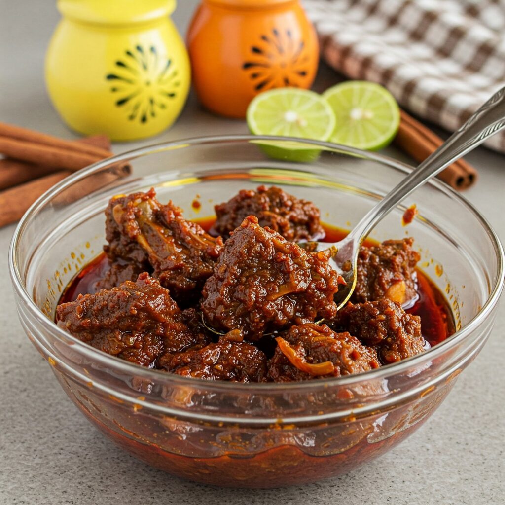 Buy Homemade Mutton Pickle – A Rich, Spicy, and Authentic Delight ...